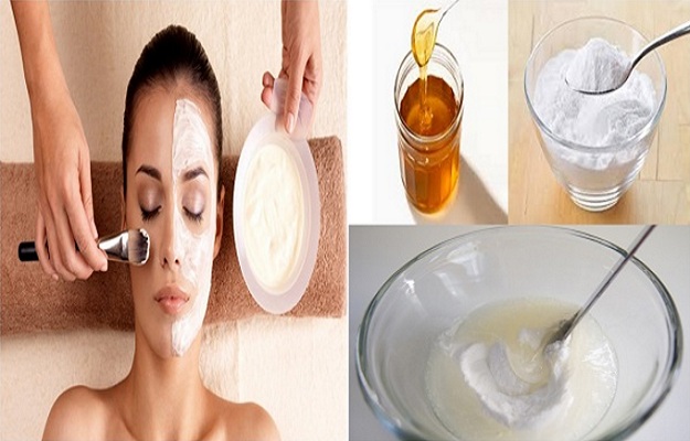 Apply this baking soda and honey mask on your face and see what will ...