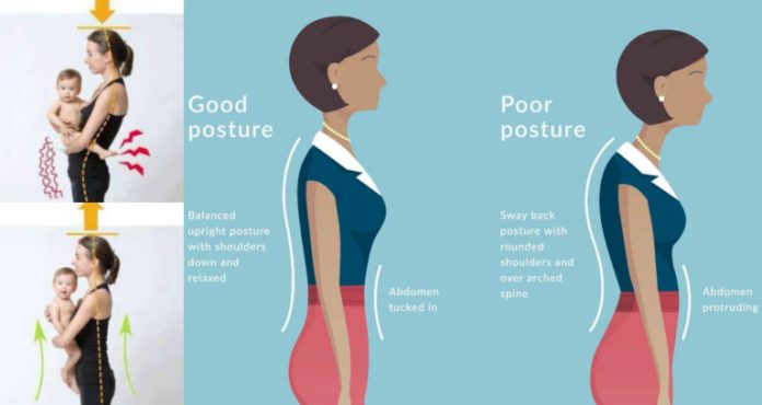 Rounded shoulders: ways to fix ‘mom posture’