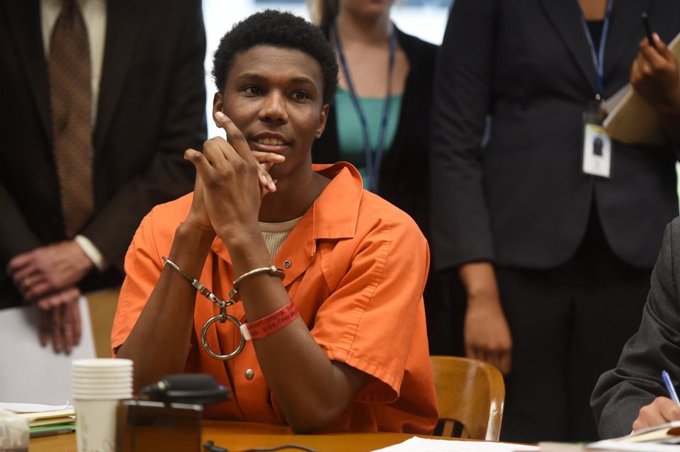 Killer smiles at victim's family in court, judge wipes smug grin off ...